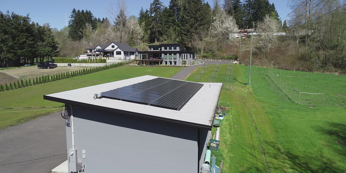Courtenay BC Solar Power Installation Project | Netzero Solar Power Service