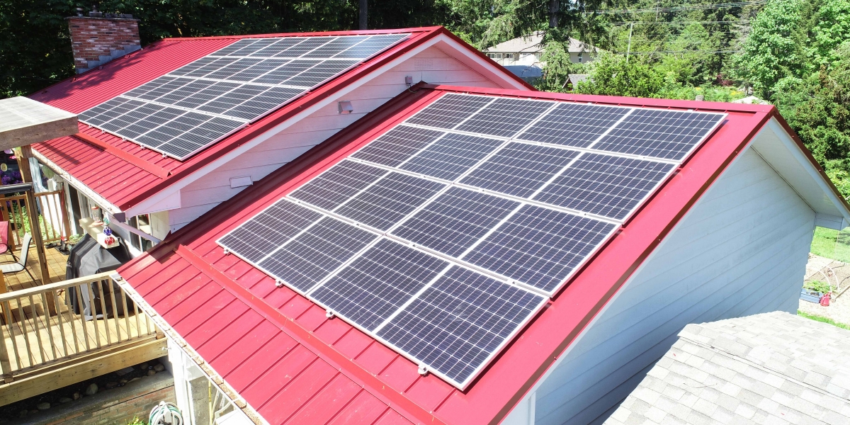 Courtenay BC Solar Power Home System Installation Project | NetZero