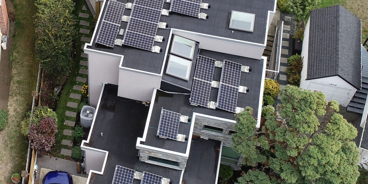 Home Victoria Solar Power Gonzales Bay Victoria - Netzero Project