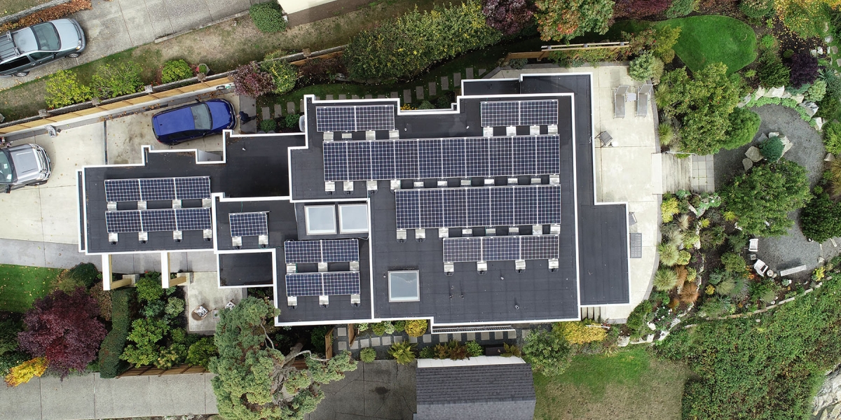 Home Victoria Solar Power Gonzales Bay Victoria - Netzero Project