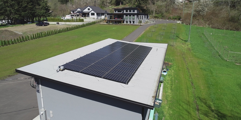 Courtenay BC Solar Power Installation Project | Netzero Solar Power Service