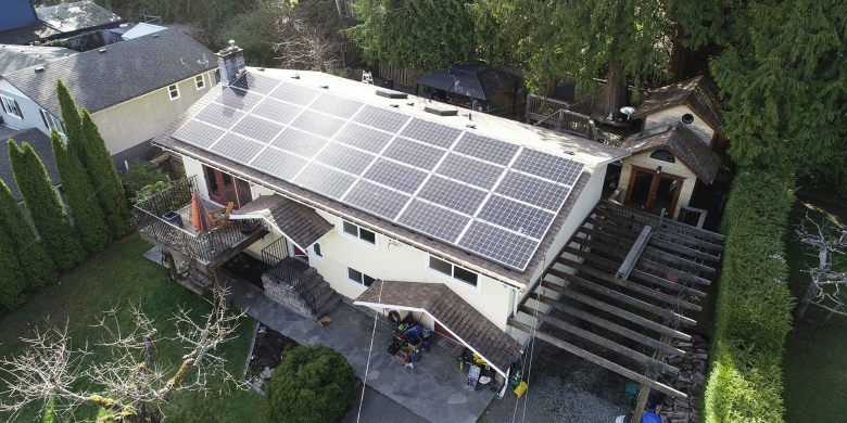 Duncan BC Solar Power Home Project | NetZero Vancouver Island